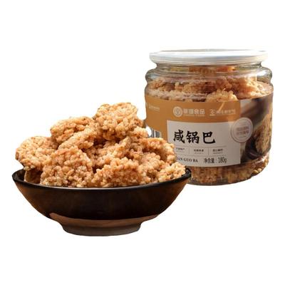 草湖宁波特产手工180g罐装锅巴