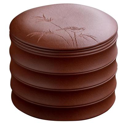 宏中宜兴紫砂茶叶罐小号原矿