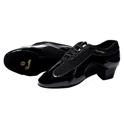 香港漆皮牛津超轻平底同款教师鞋