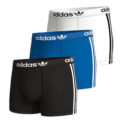 香港直邮Adidas Underwear阿迪達斯3PK TRUNK運動三角內褲3条装