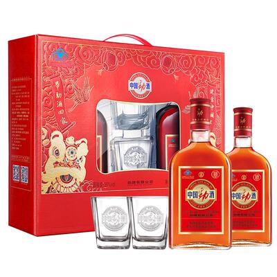中国劲酒600*2瓶送礼盒装保健酒