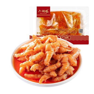 小胡鸭柠檬酸辣无骨鸡爪子200g