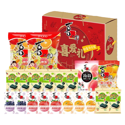 喜之郎年货大礼盒【超4.9斤重】