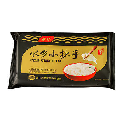水乡小抄手乐山特色马边抄手薄皮云吞小馄饨手工包制香辣速食早餐