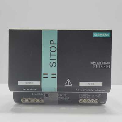 SIEMENS 6EP13363BA00 Stabilized Power Supply SITOP Modular 2