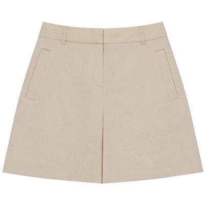 【专柜正品】Hazzys哈吉斯26夏季新款女士日常通勤纯色休闲短裤