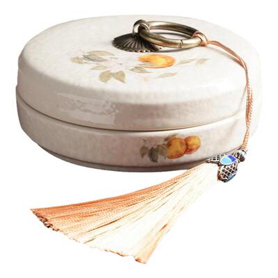 兰斋文房昙花和柿国潮创意