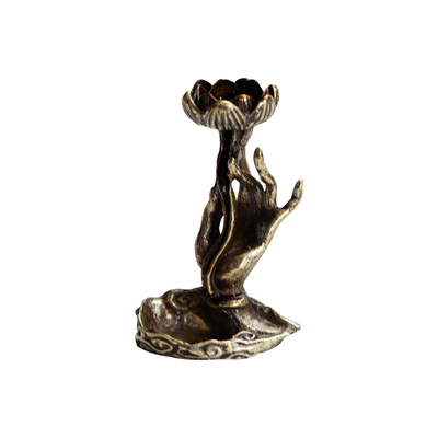 敦煌研究院 老山檀倒流香塔组合套装 博物馆文创室内铜香炉摆件