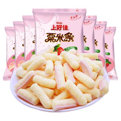 上好佳粟米条大包装40g袋膨化食品小包装薯条薯片虾条儿童零食