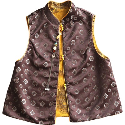 对襟上衣云澍香云纱两面穿