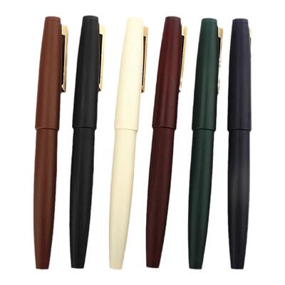 金豪钢笔80灰色纤维练字学生专用