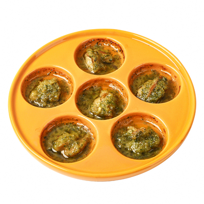 法式焗蜗牛浓郁的蒜香黄油味