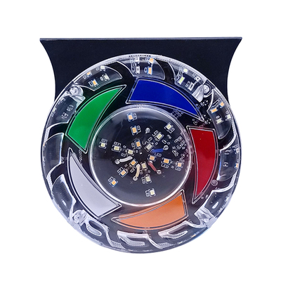 24V货车后尾灯led七彩流水高亮