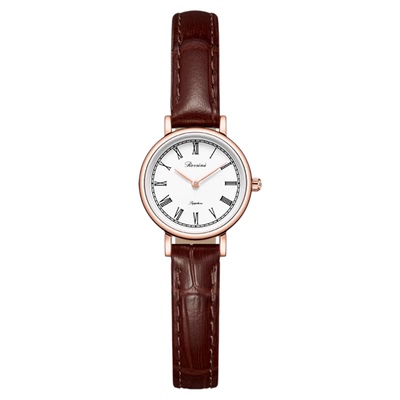 罗西尼官方手表复古石英女腕表