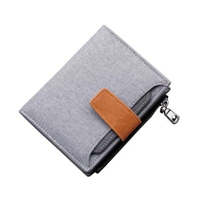 带拉链三折钱包可放驾照