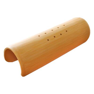 竹筒腰椎枕半圆圆形天然颈椎枕