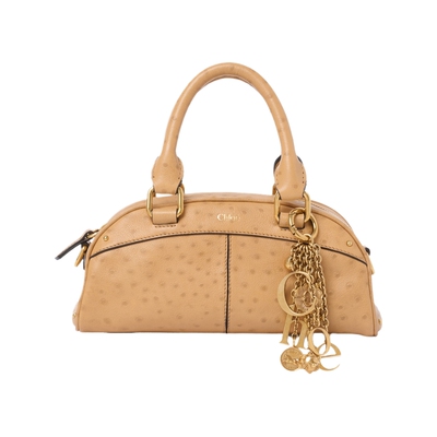 【春季新品】Chloe蔻依 26春季新款BOWLING小号皮革保龄球包