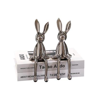 装饰品轻奢高档客厅兔子摆件