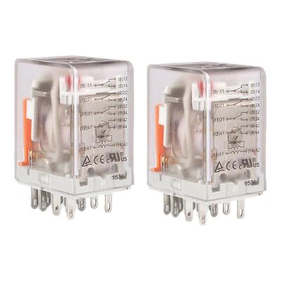 魏德米勒14脚继电器带灯