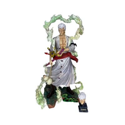 海贼王尼卡索隆山治双头雕GK手办
