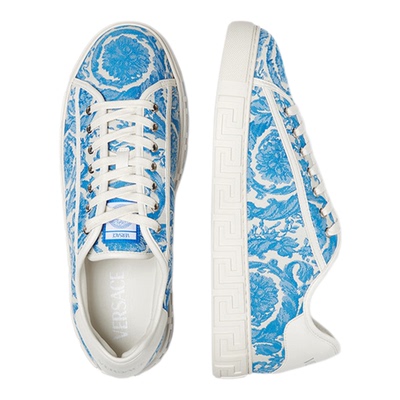 BaroccoGreca运动鞋Greca刺绣