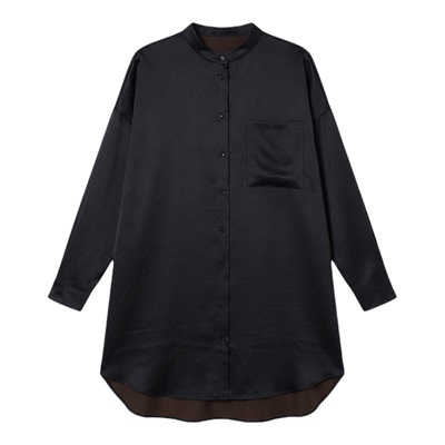 福利款!CHU楚妞香云纱衬衣裙SH256144