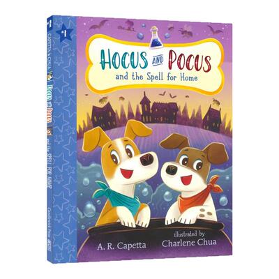 Hocus and Pocus and the Spell for Home 霍克斯与波克斯 回家魔咒 英语桥梁书 魔法冒险故事 小学生课外读物 英文原版进口图书