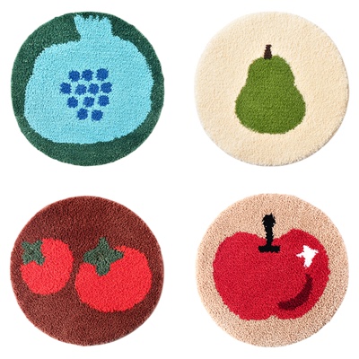 霜山毛绒坐垫防滑柔软屁垫