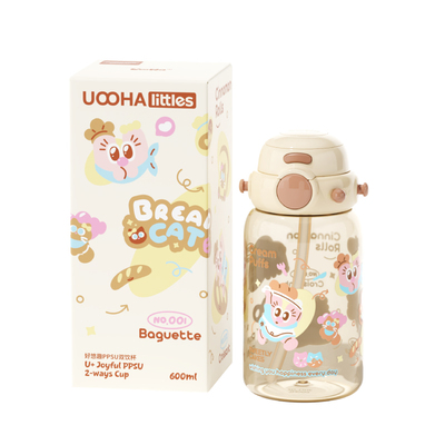 uooha好悠趣PPSU杯夏季吸管杯
