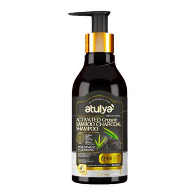 植物配方活性竹炭精油APG洗发水