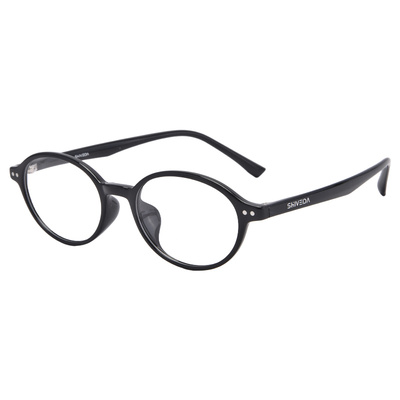 诗维达书呆子眼镜近视女度数可配素颜神器椭圆小框架防蓝光R10002