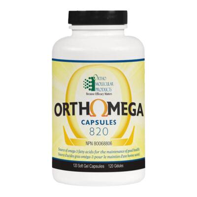 加拿大 Ortho Molecular OrthOmega深海鱼油 心血管保护 120粒