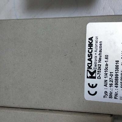 议价Klaschkaj全新原装继电器 AIN 1/410ca-1.60现货