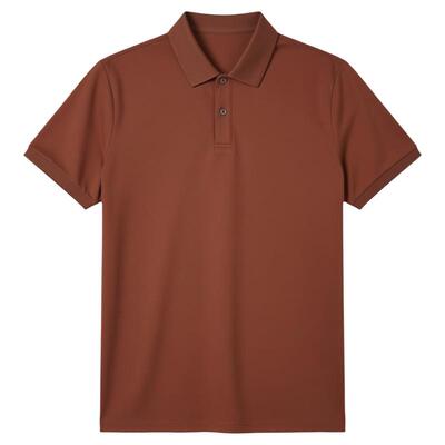 AntonNeal夏季黄金羊毛男Polo衫