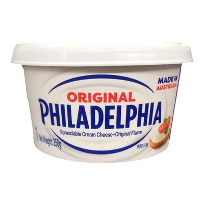 Philadelphia涂抹酱奶油奶酪