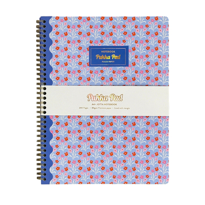 Pukka Pad Floral系列A4/A5高颜值美式笔记本本子初高中生专用易撕错题本大学生考研笔记本