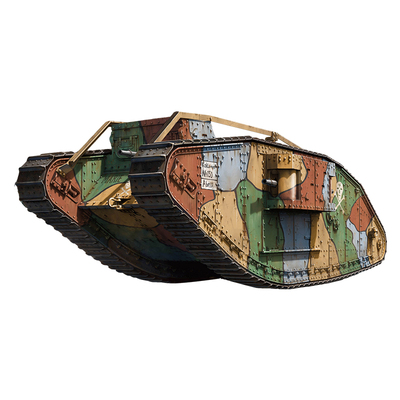 三花拼装模型Mk.IV重型坦克