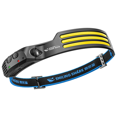 安全帽头灯头戴式强光充电工地矿工煤矿井下专用固定卡扣超长续航