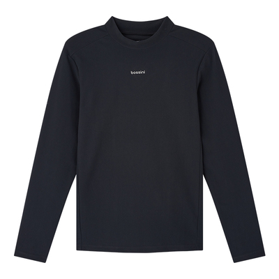 bossini堡狮龙2025新品户外运动长袖T恤男高弹磨毛徒步运动上衣