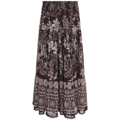 超级量感雪纺大摆半身裙