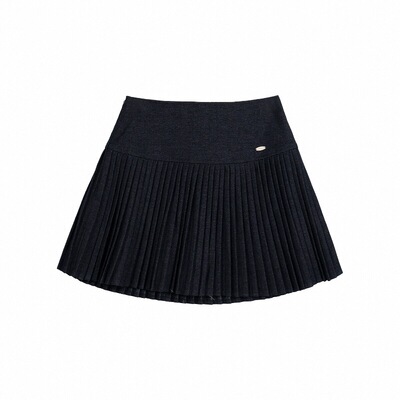 Missonep短款A字百搭显瘦百褶裙