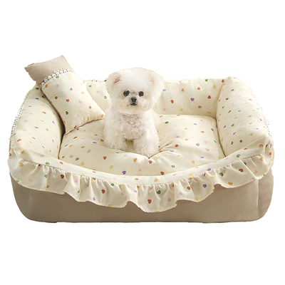 四季通用小型犬公主床保暖