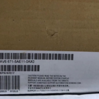 议价6AV6671-5AE11-0AX0全新原装IP 触摸屏连接盒6AV66715AE110AX