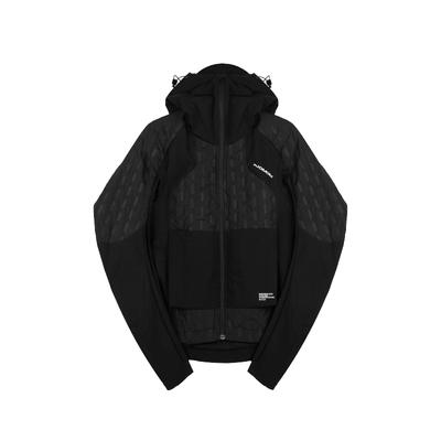 SOOMOM男女骑行夹克连帽抓绒防风