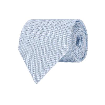 Suitsupply浅蓝色丝绸男士领带