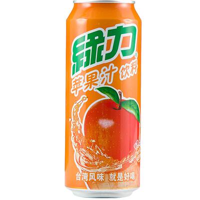 绿力苹果汁饮品罐装小箱