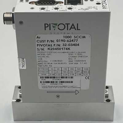 Pivotal Systems Model GFC 32-03404 Ar 1000 SCCM Mass Flow Co