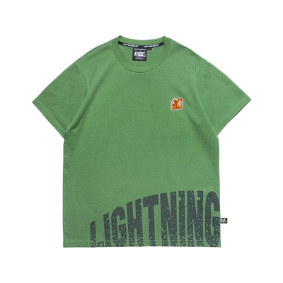 宽松短袖T恤LIGHTNINGBEAR