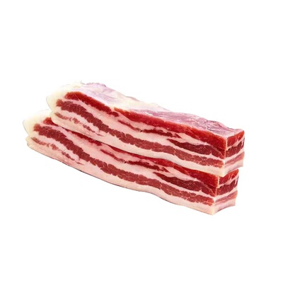 云南大理高原黑猪正宗五花腊肉腊排骨特产食材少盐新鲜自然风干