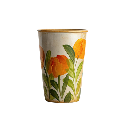 景德镇手绘釉下彩陶瓷水杯